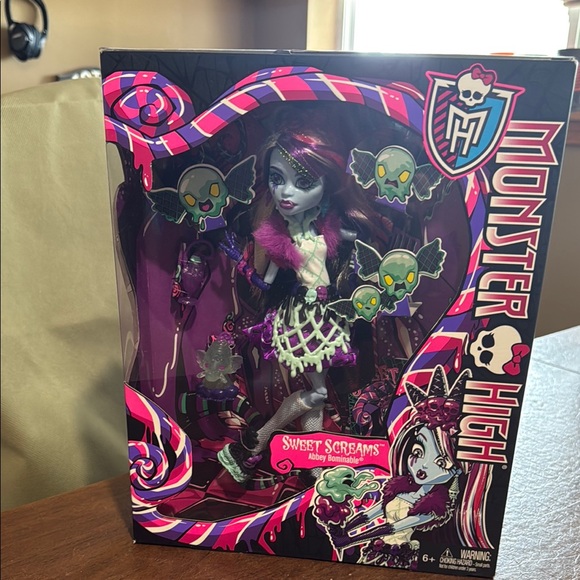 monster high | Toys | Monster High Sweet Screams Doll Abbey Bominable ...